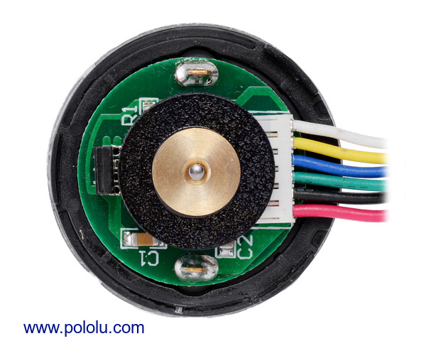 Pololu - 30:1 Metal Gearmotor 37Dx68L mm 12V with 64 CPR Encoder ...