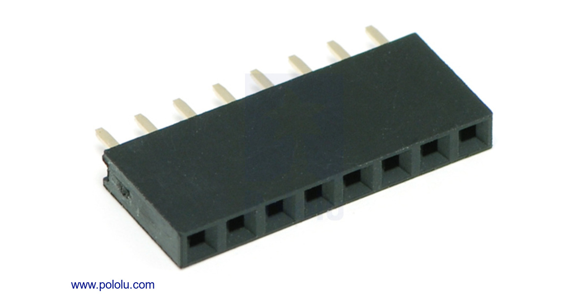 Pololu - 0.1″ (2.54 mm) Female Headers