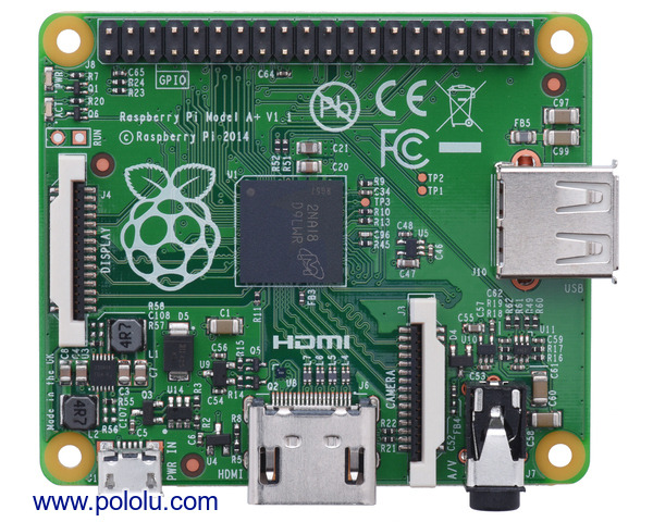 Pololu - Raspberry Pi 1 Model A+ 512MB