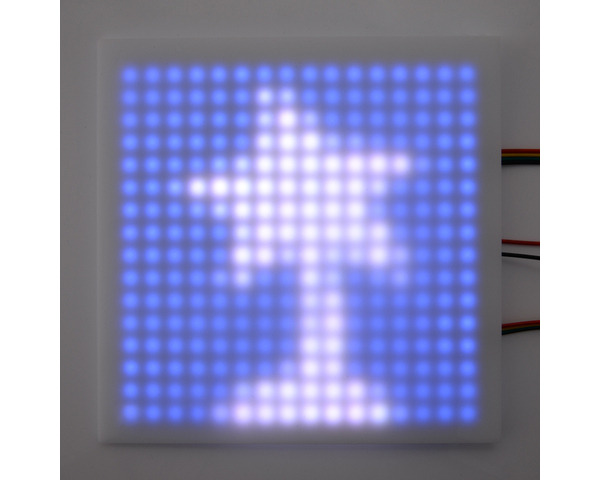 Addressable RGB 16x16-LED Flexible Panel, 5V, 10mm Grid (SK9822) | Buy ...