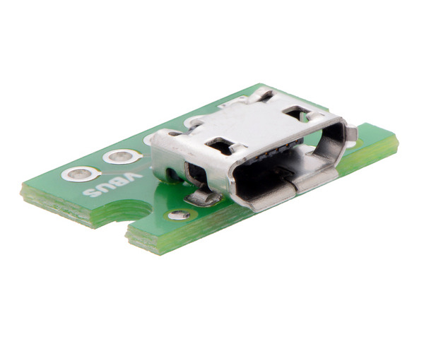Pololu - USB Micro-B Connector Breakout Board