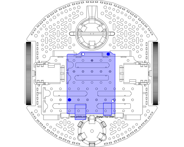 Pololu - 6. Dimensions and mounting holes