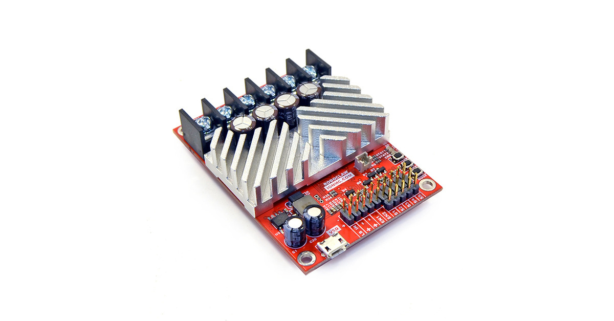 Pololu - RoboClaw 2x45A Motor Controller (V5E, pin header I/O)