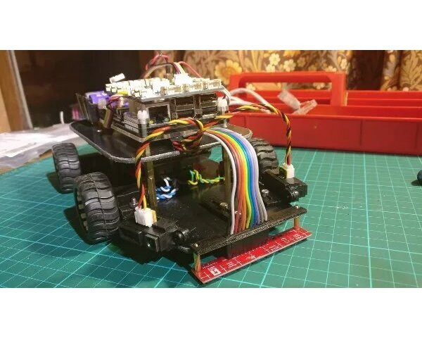 Pololu - Raspberry Pi line following with QTR-8RC and WiringPi