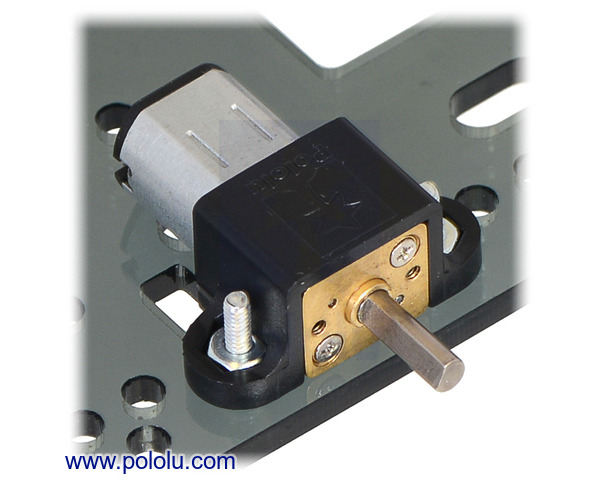 Pololu - 1000:1 Micro Metal Gearmotor HPCB 6V with Extended Motor Shaft