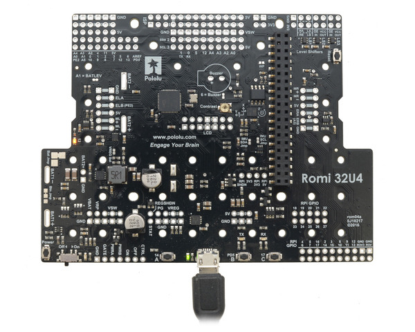 Pololu - Building a Raspberry Pi robot with the Romi chassis Pololu - Building a Raspberry Pi robot with the Romi chassis
