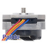 Pololu - Sanyo Pancake Stepper Motor with Encoder: Bipolar, 200 Steps/Rev, 42×24.5mm, 3.5V, 1 A ...