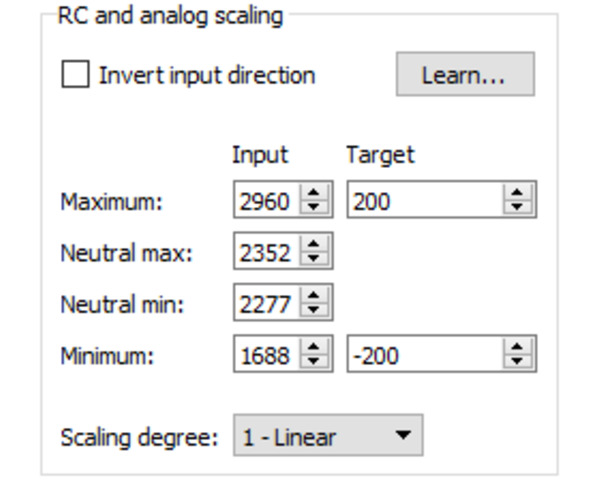 Pololu - 4.7. Setting up RC position control