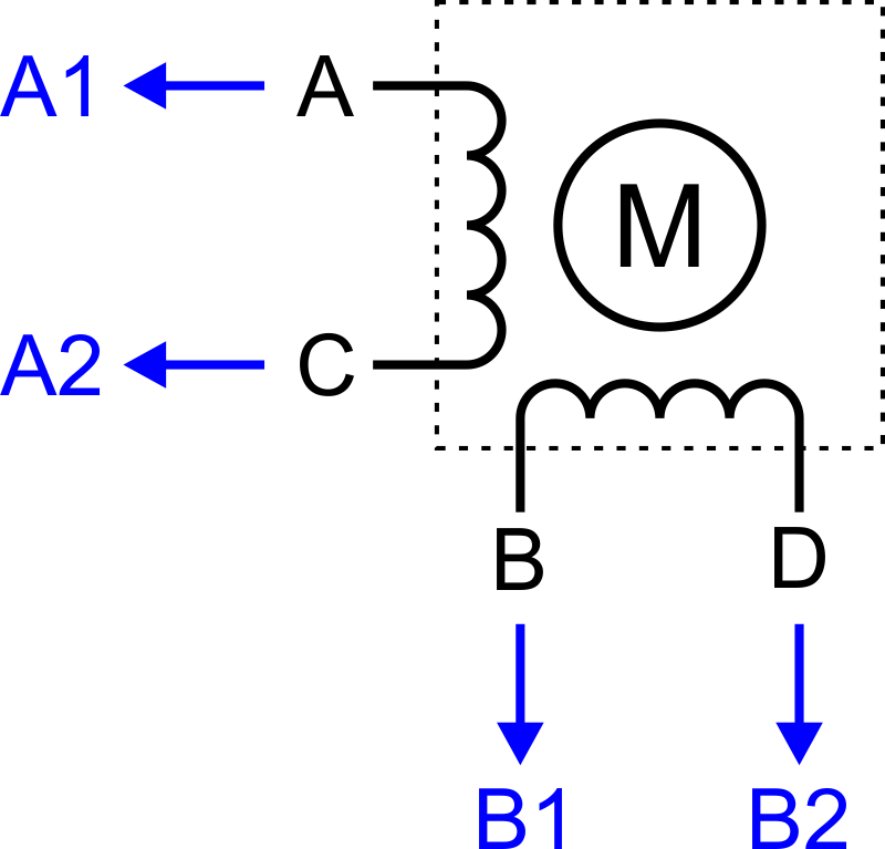 Pololu - Application Note: Connecting Stepper Motors to Bipolar Drivers ...