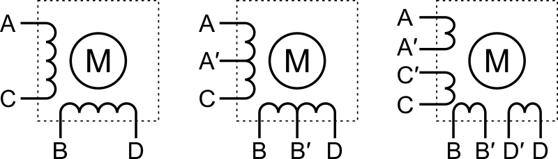 Pololu - Application Note: Connecting Stepper Motors to Bipolar Drivers ...