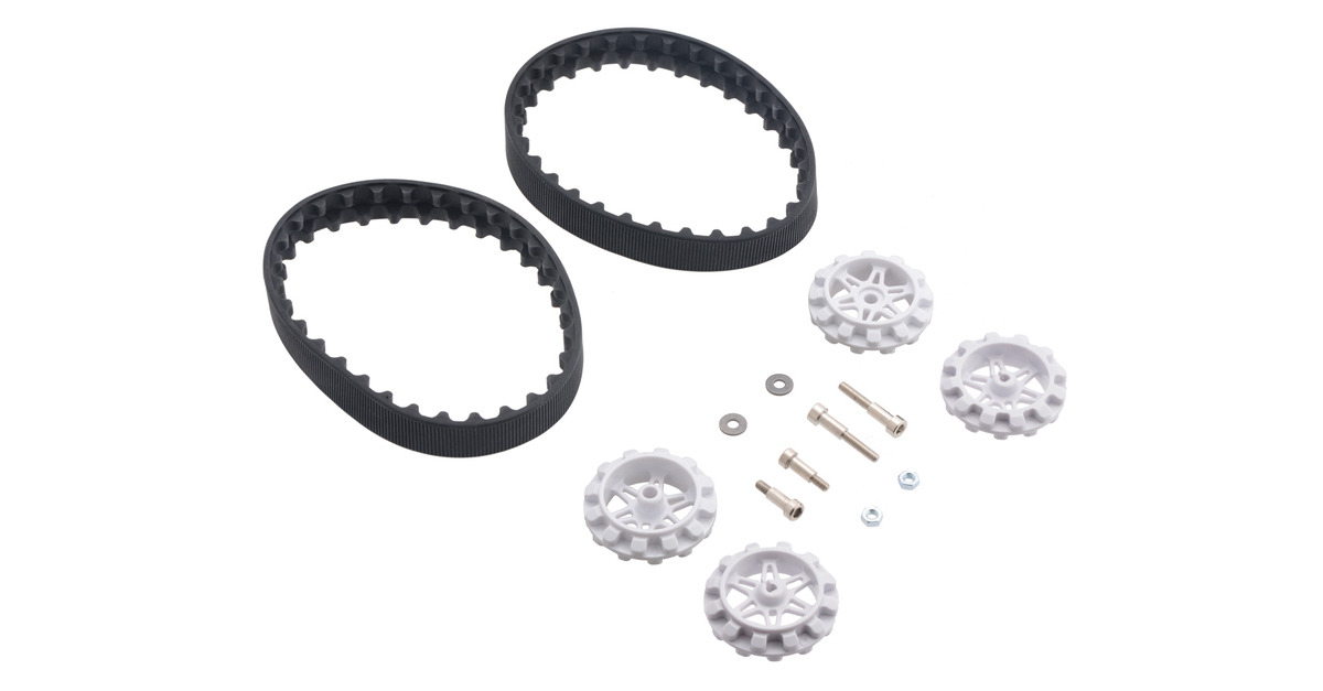 Pololu 30T Track Set - White
