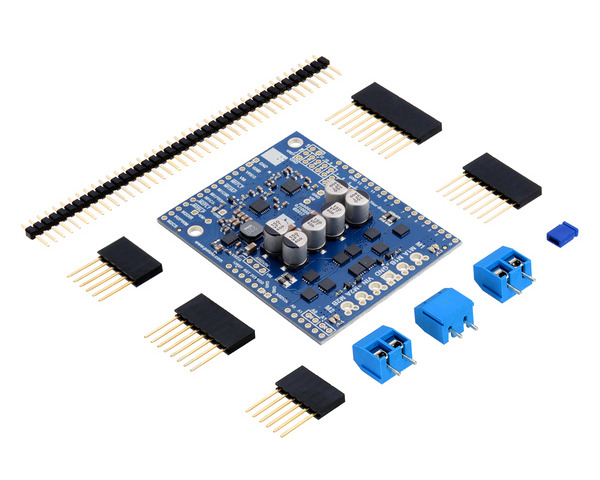 Pololu Dual G2 High-Power Motor Driver 24v14 Shield for Arduino | Buy ...