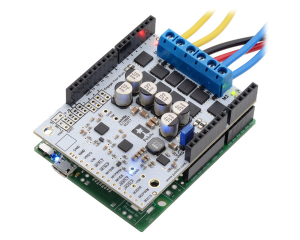 Pololu Dual G2 High-Power Motor Driver Shields for Arduino User’s Guide