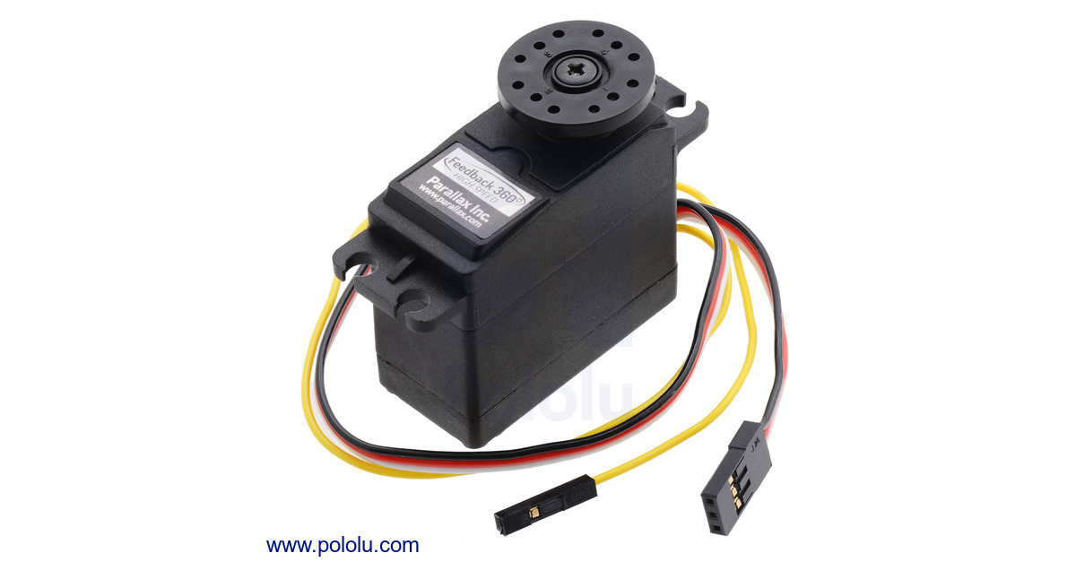 Pololu - Parallax Feedback 360° High-Speed Servo