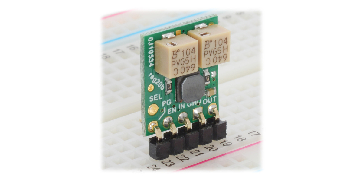 Pololu - New adjustable voltage regulators with multi-turn fine adjustment