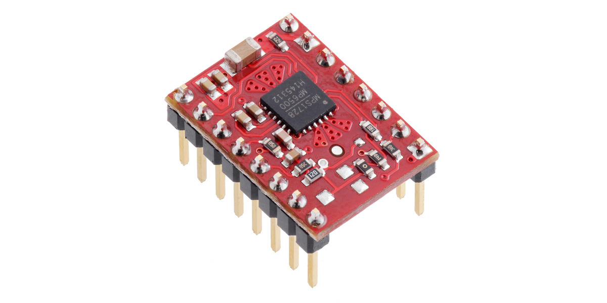 Pololu - MP6500 Stepper Motor Driver Carrier, Digital Current Control ...