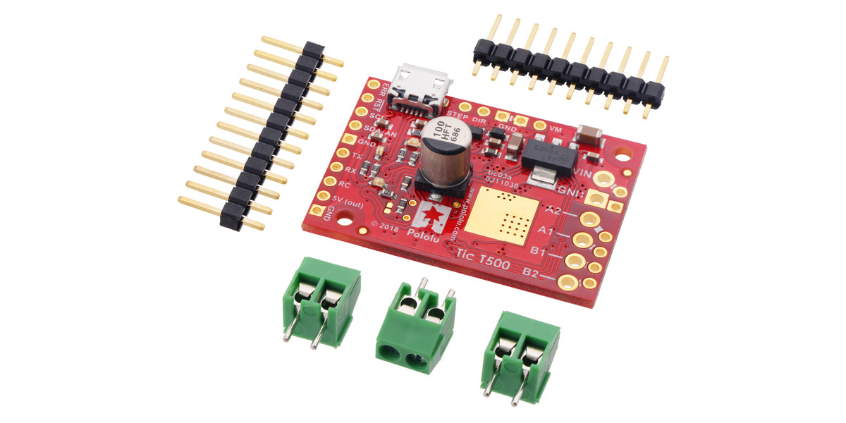 Pololu - Tic T500 USB Multi-Interface Stepper Motor Controller