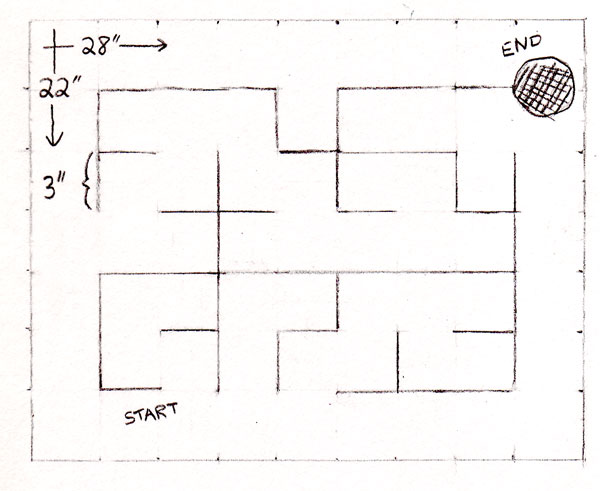 Pololu - 4. Building the Line Maze Course