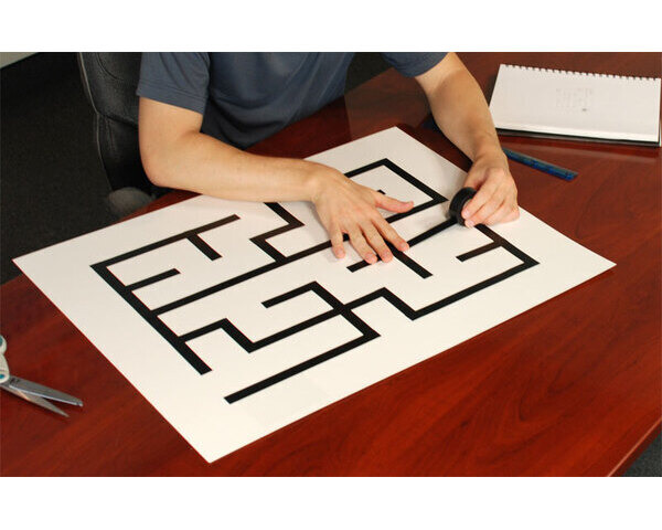 Pololu - 4. Building the Line Maze Course