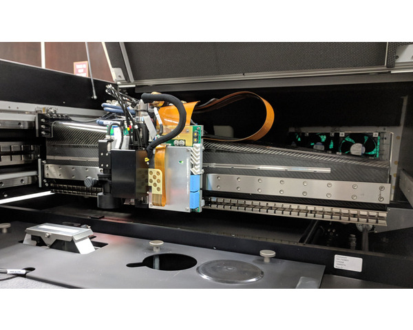 Pololu - Mycronic MY600 solder paste jet printer first print