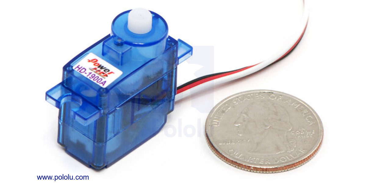 Pololu - Power HD Micro Servo HD-1900A (Blue)