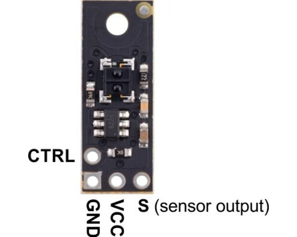 QTRXL-MD-01RC Reflectance Sensor: 1-Channel, 7.5mm Wide, RC Output ...