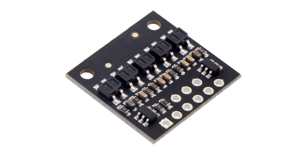 Pololu - QTR-HD-05RC Reflectance Sensor Array: 5-Channel, 4mm Pitch, RC ...