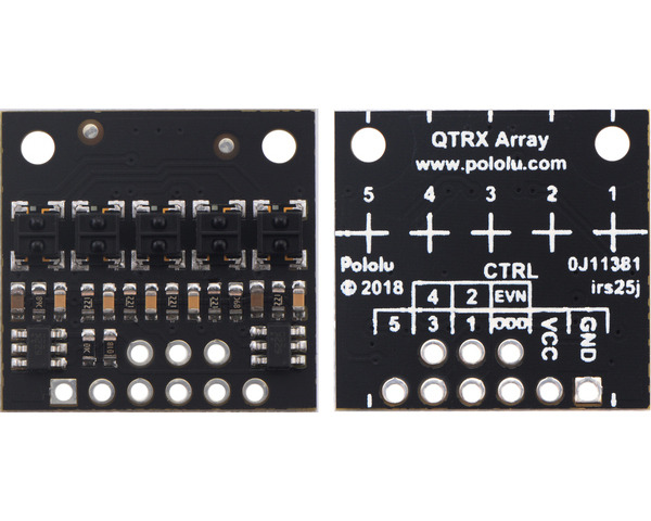 Pololu - New products: 5-channel QTR HD reflectance sensor arrays