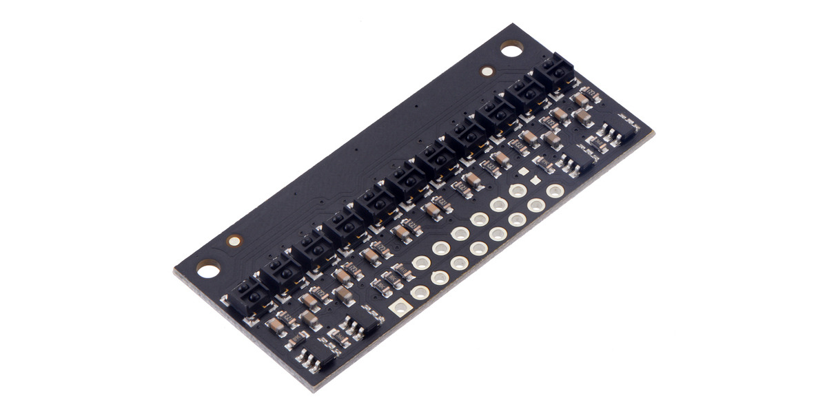 Pololu - QTRX-HD-11RC Reflectance Sensor Array: 11-Channel, 4mm Pitch ...