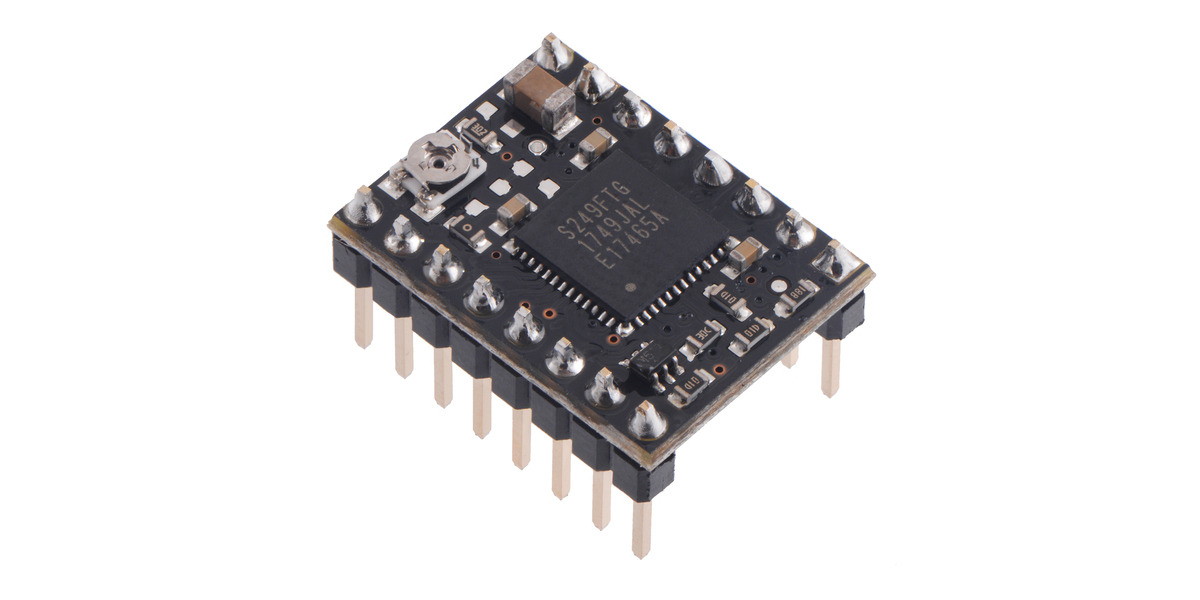 Pololu - TB67S249FTG Stepper Motor Driver Compact Carrier (Header Pins ...