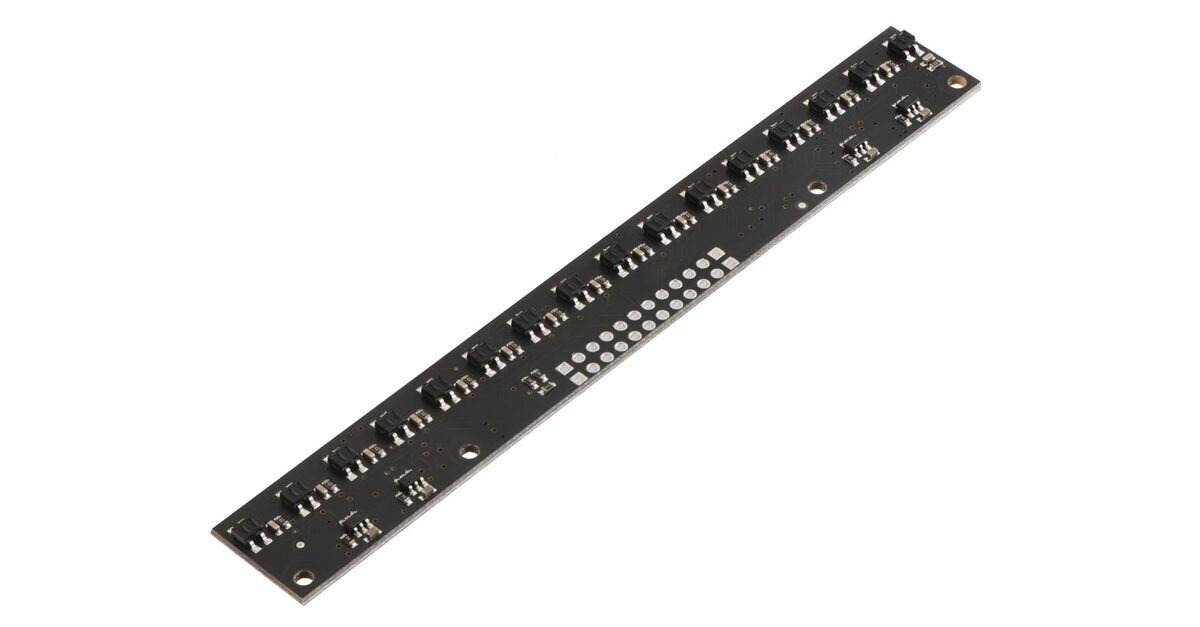 Pololu - QTR-MD-16RC Reflectance Sensor Array: 16-Channel, 8mm Pitch ...