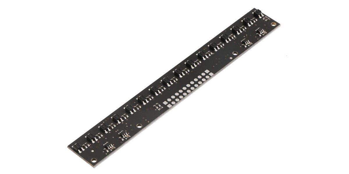 Pololu - QTR-MD-16A Reflectance Sensor Array: 16-Channel, 8mm Pitch, Analog Output