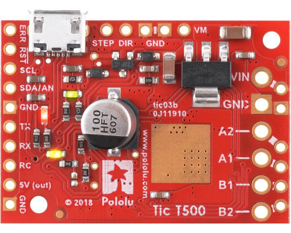 Pololu - Tic T500 USB Multi-Interface Stepper Motor Controller