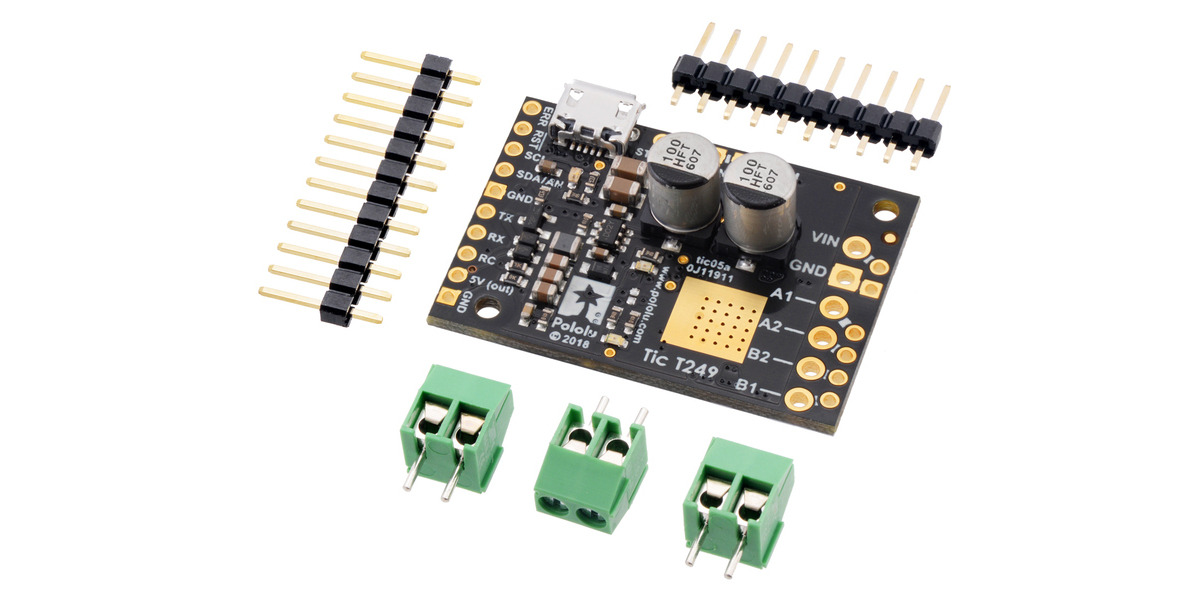 Pololu - Tic T249 USB Multi-Interface Stepper Motor Controller
