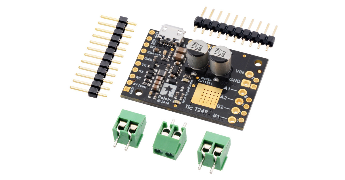 Pololu - Tic T249 USB Multi-Interface Stepper Motor Controller